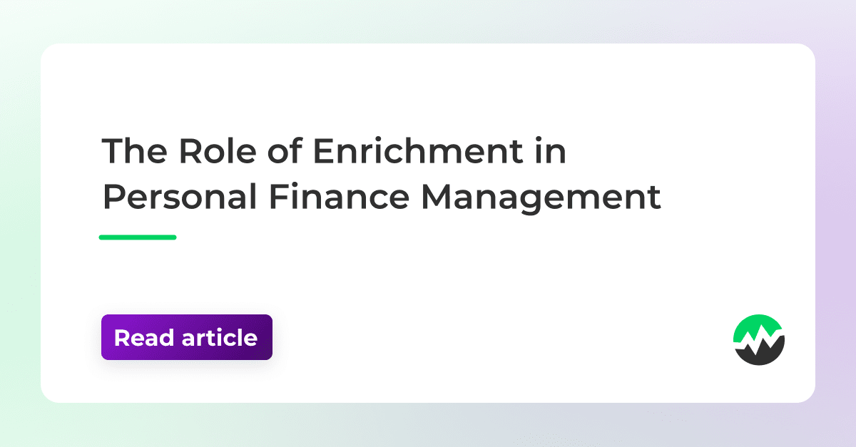 How Data Enrichment is Transforming Personal Finance Management in Digital Banking